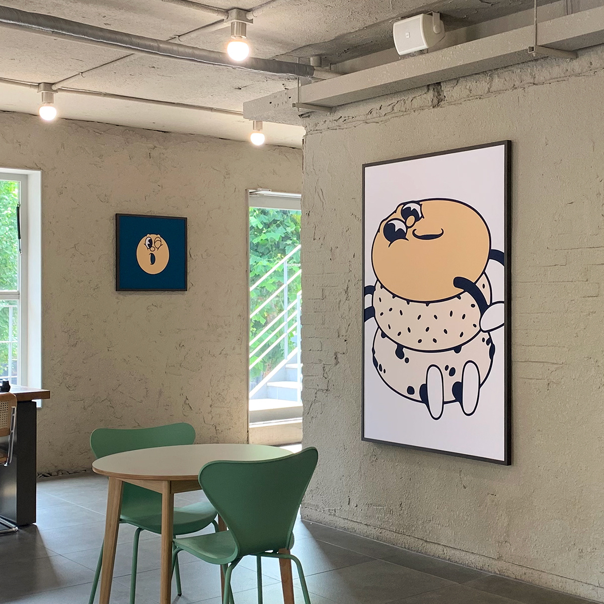 STUDIO FLAT FLAG - Triple Bagel 트리플 베이글