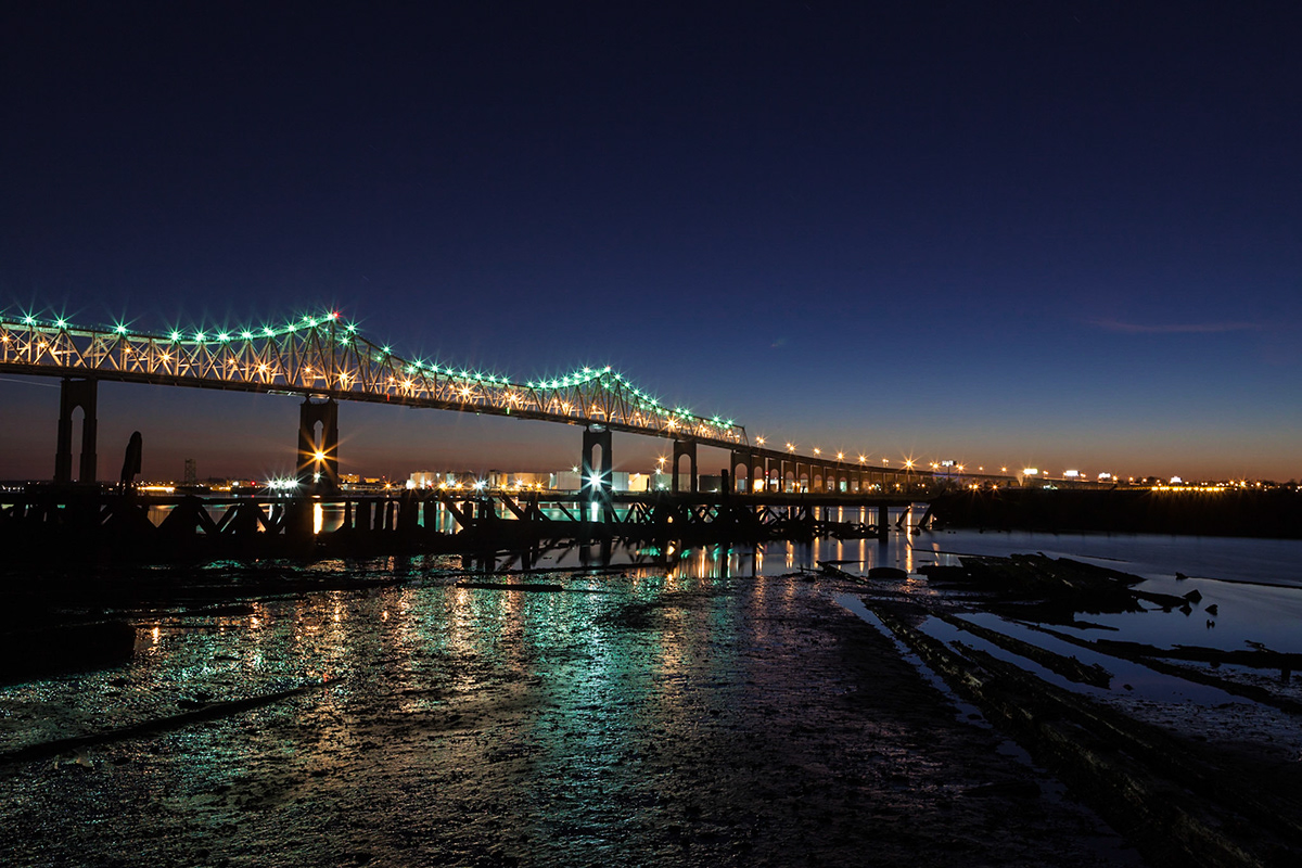 heidger marx photography - New York Bridges at night