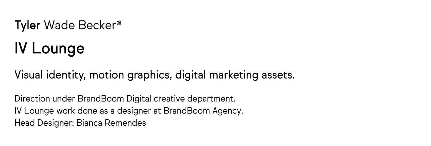 Tyler Becker - IV Lounge