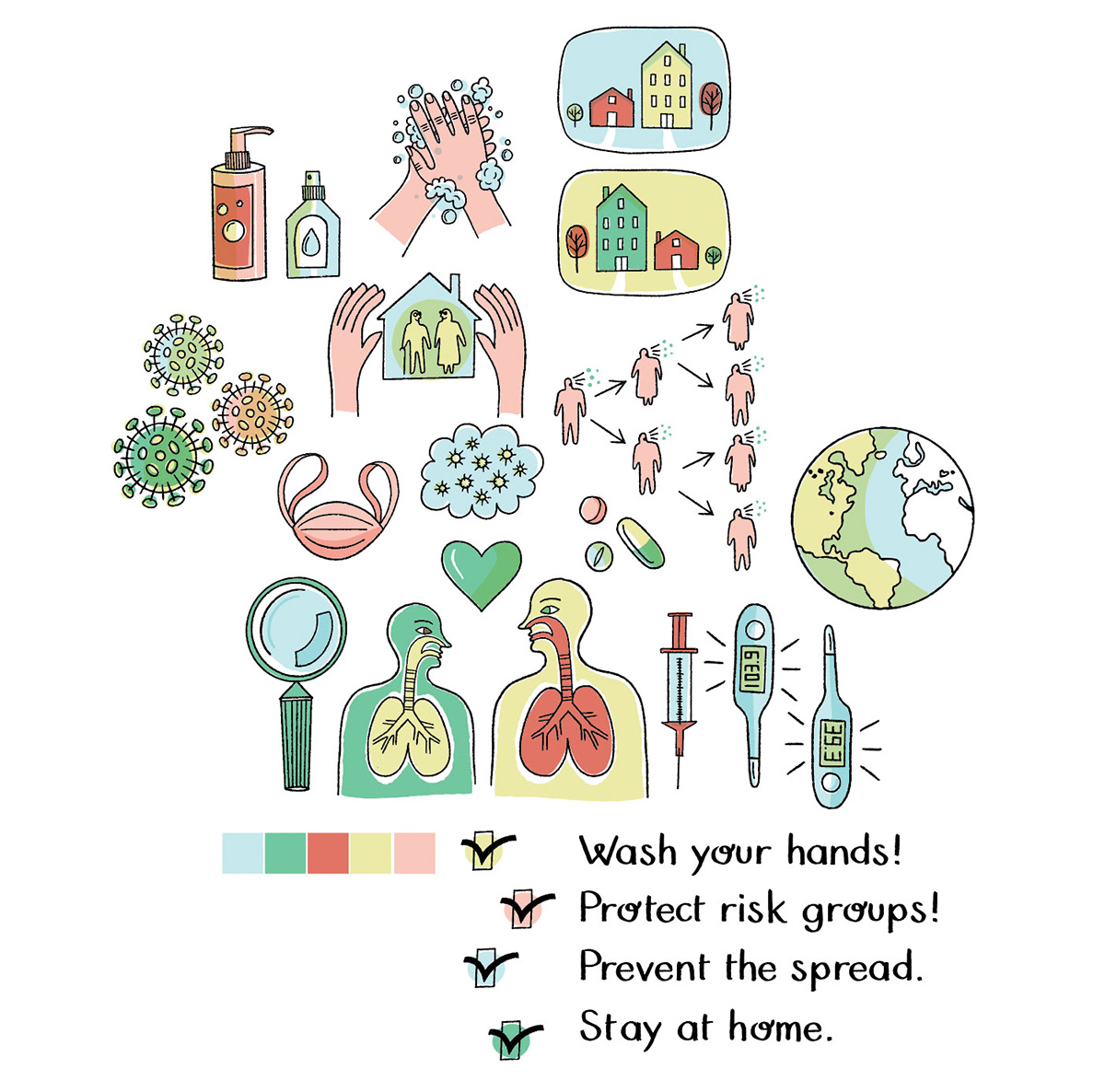 Rebelform - Illustration and Pattern Design by Rebecca Elfast - Corona ...