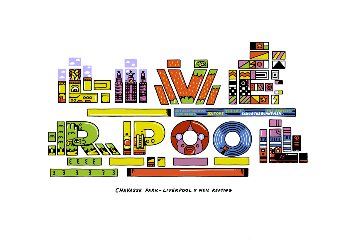 Neil Keating Graphic Artist - LIVERPOOL SIGN