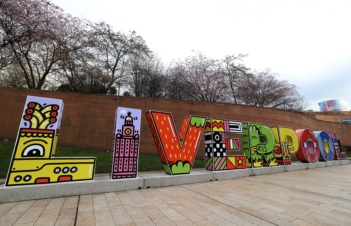 Neil Keating Graphic Artist - LIVERPOOL 3D SIGN