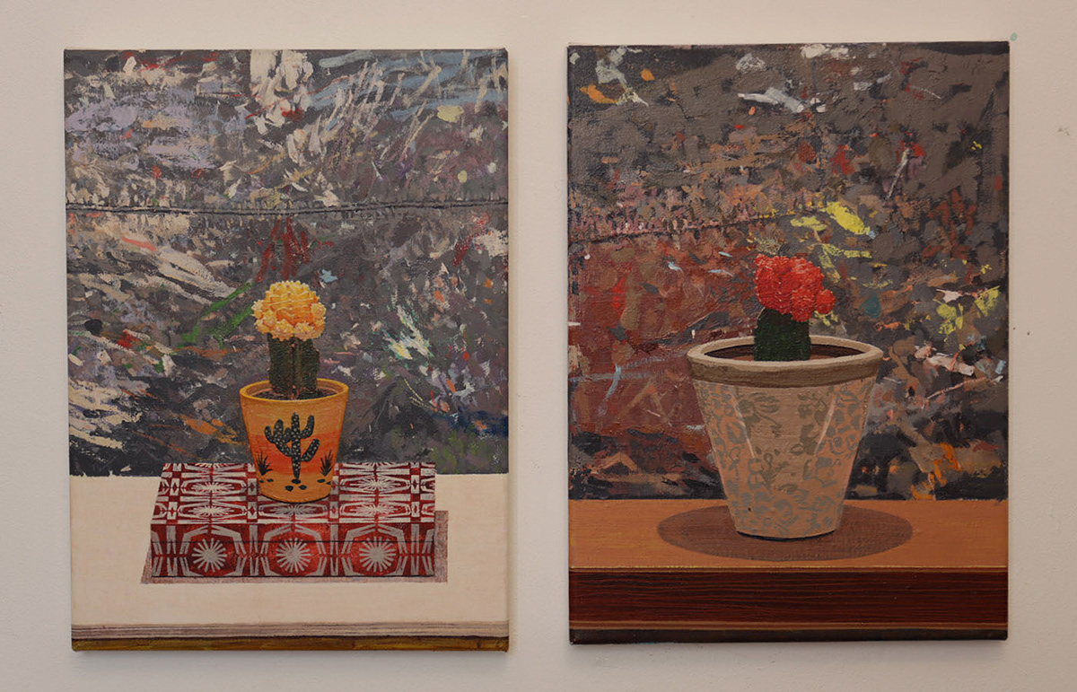 Adam Newton - Cactus Paintings