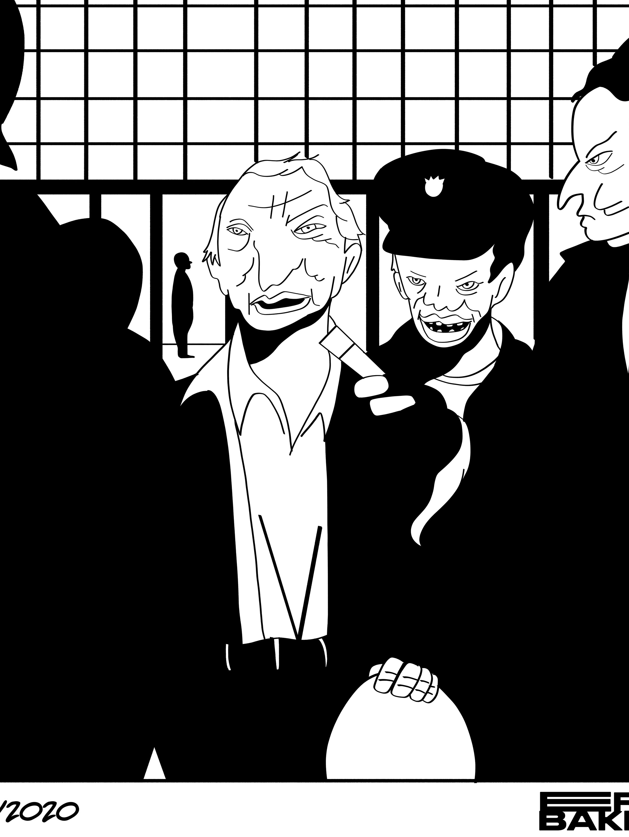 Eric Baket - Paul Kinsey e Peggy Olson