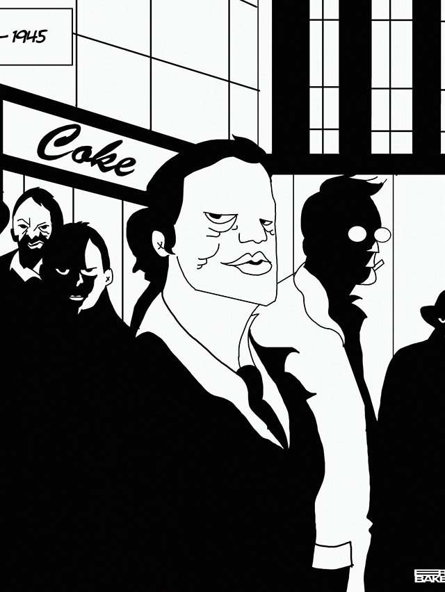 Eric Baket - Paul Kinsey e Peggy Olson