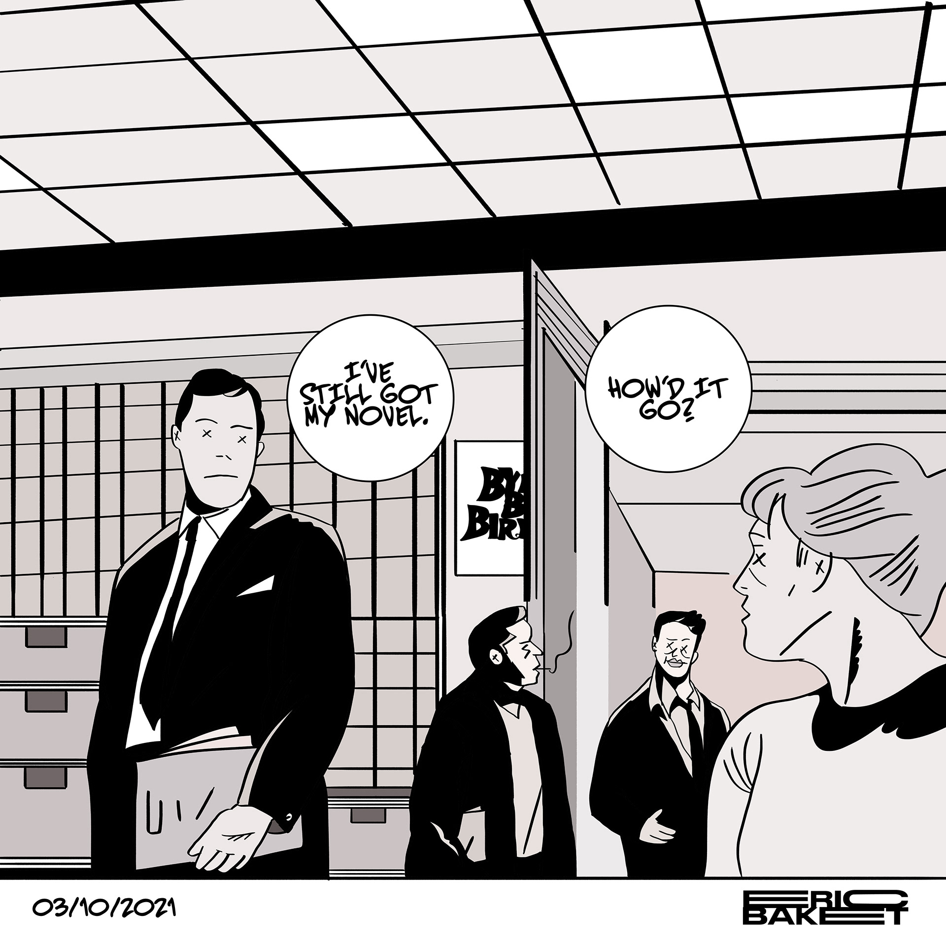 Eric Baket - Paul Kinsey e Peggy Olson