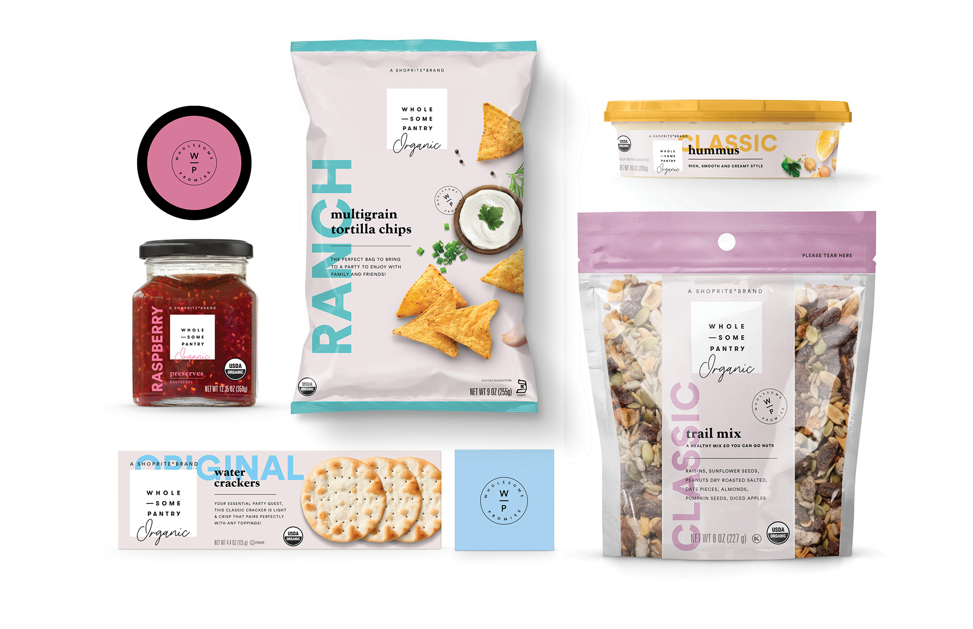 Anna Ison CPG Packaging and Brand Design - Wholesome Pantry (Shoprite)