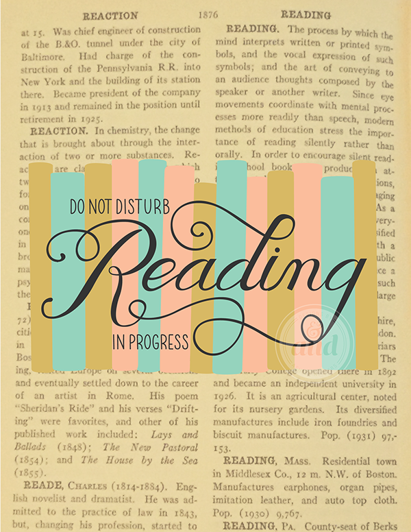 Ashley N. Diers - Reading in Progress | Lettering
