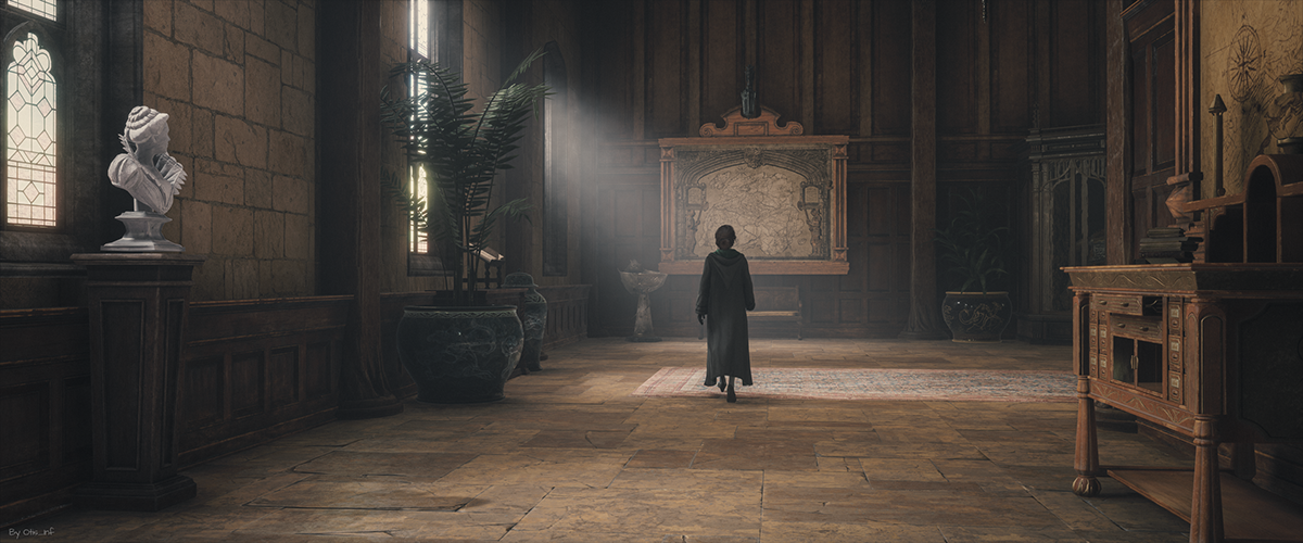Frans Bouma, Virtual and Real Life Photography - Hogwarts Legacy