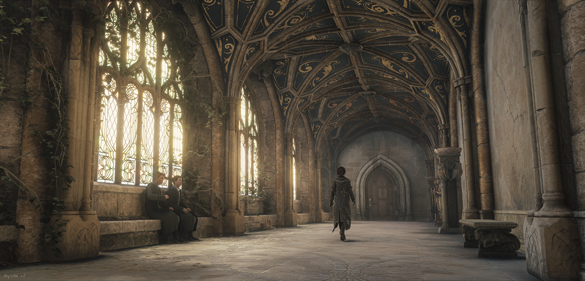 Frans Bouma, Virtual and Real Life Photography - Hogwarts Legacy