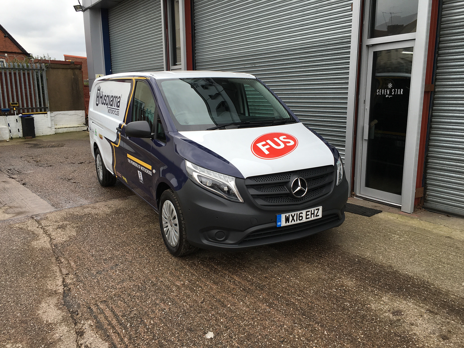 Tom Bennett Design - Half Vehicle Wrap Design