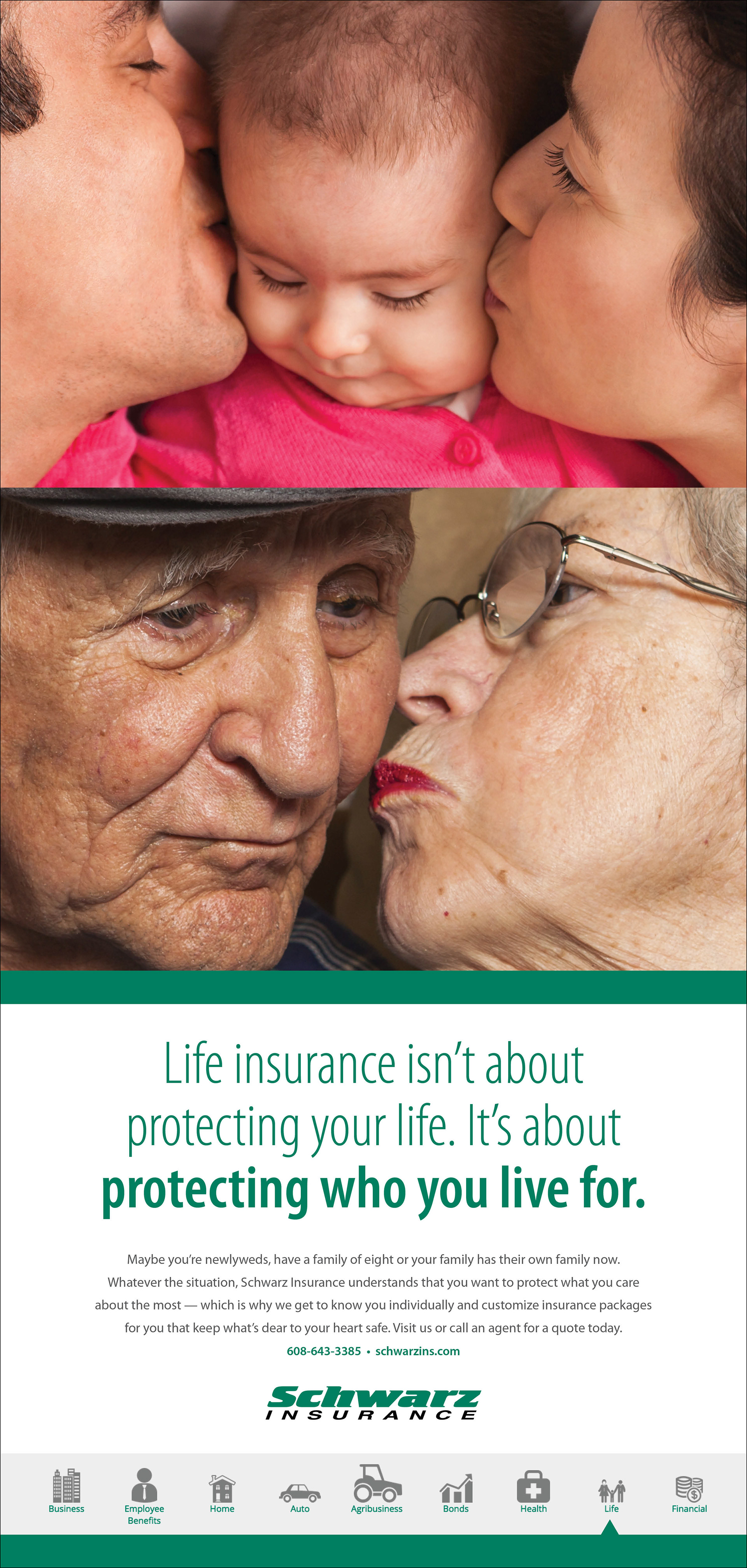 John Scapes Insurance Ad Campaign