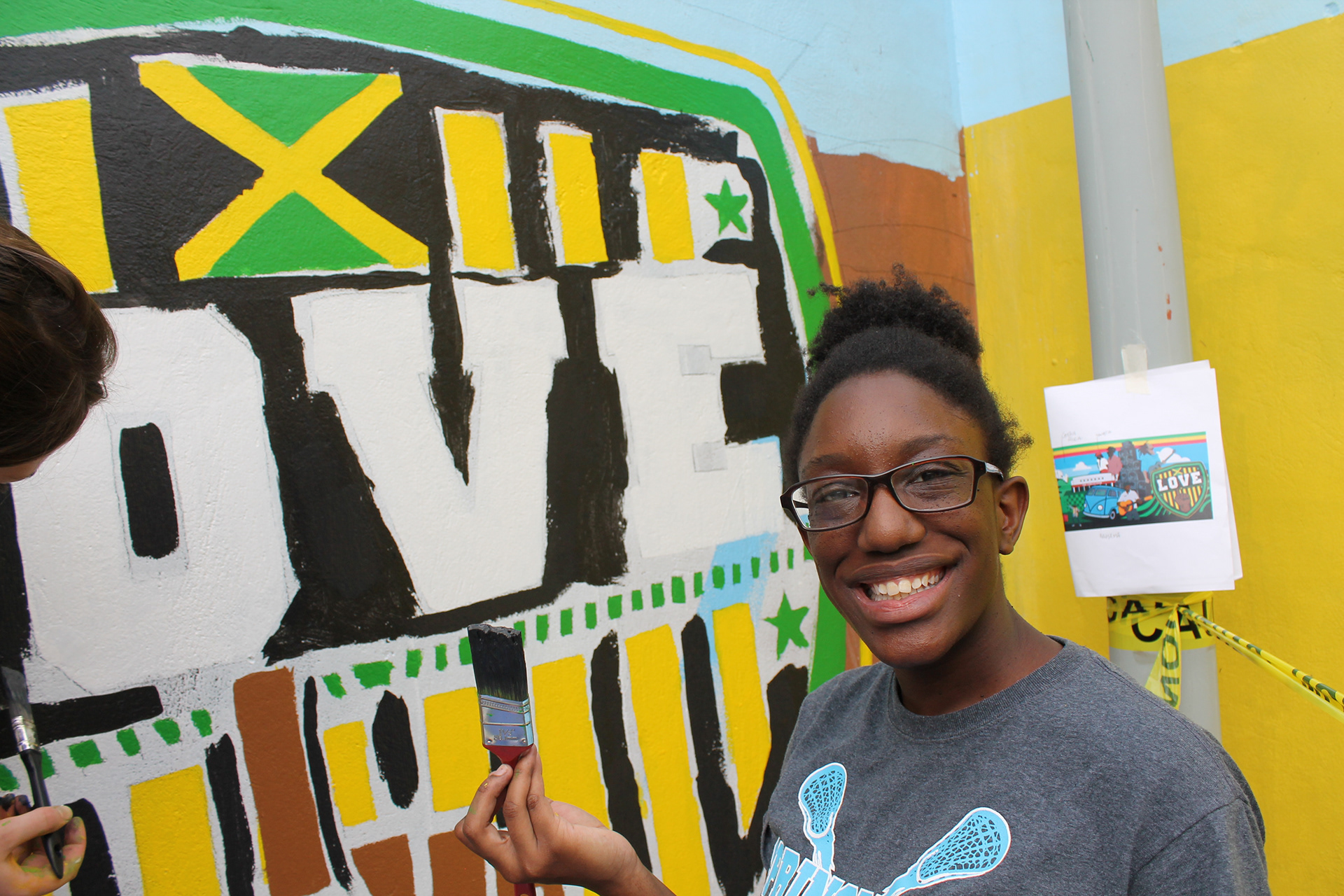 Sike Style Industries - Culture Yard Mural in Trenchtown Jamaica