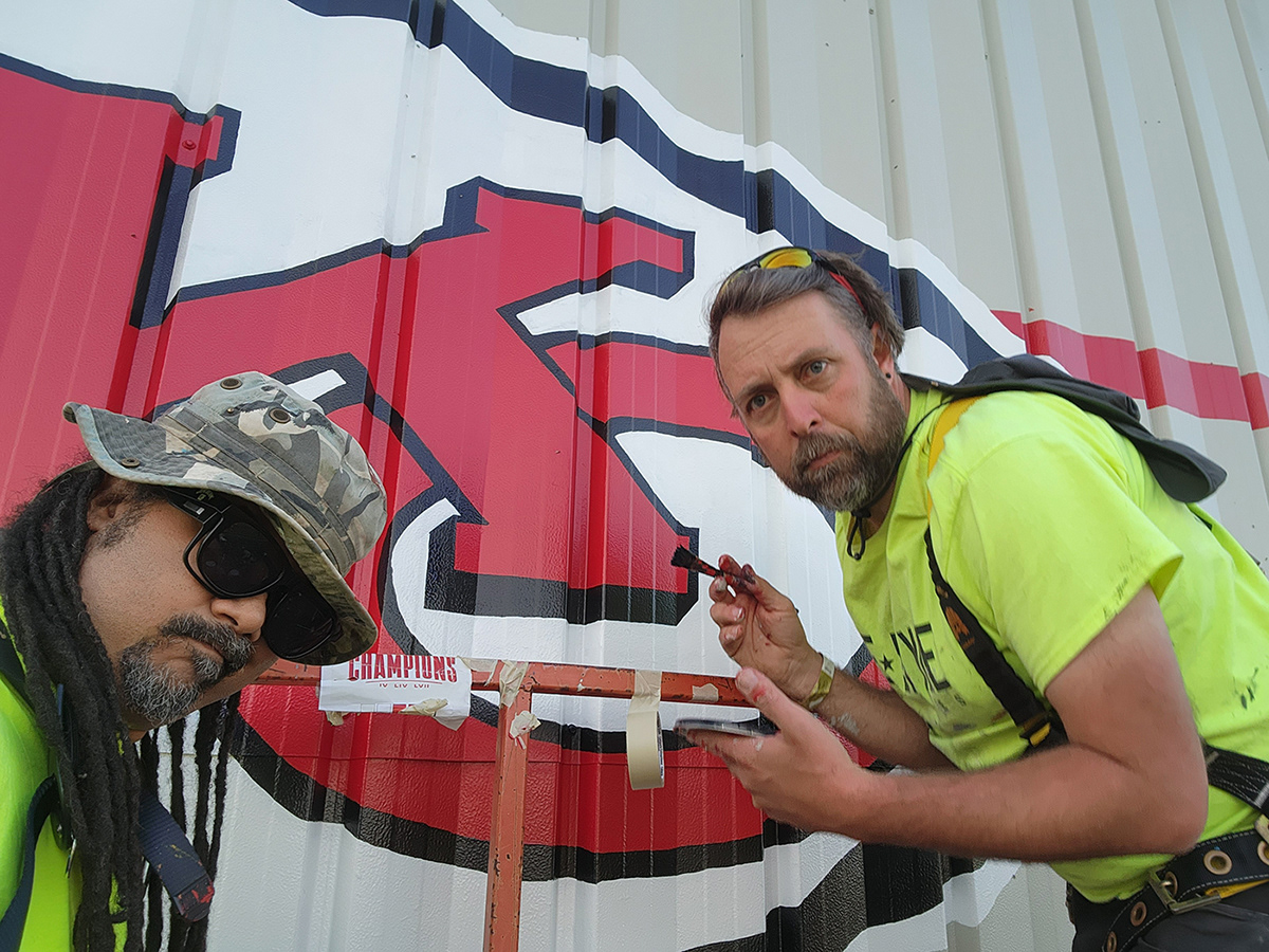 Sike Style Industries - Chiefs Champions Signage