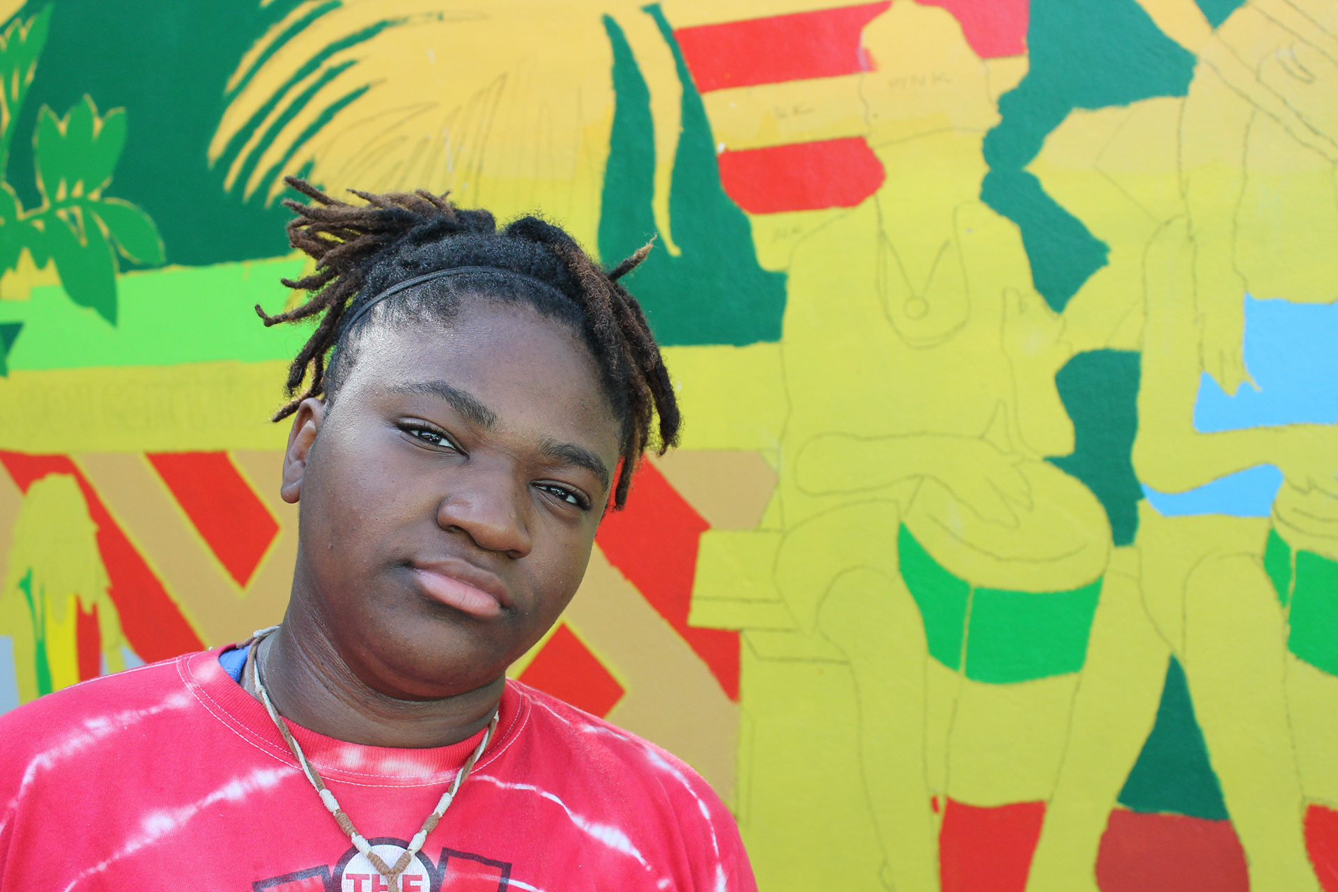 Sike Style Industries - Culture Yard Mural in Trenchtown Jamaica