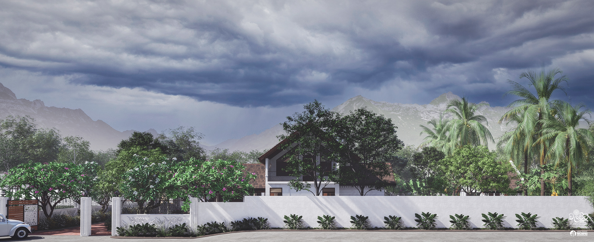 Shamiya3d official Website - Sri Lankan Classical House - Architectural ...