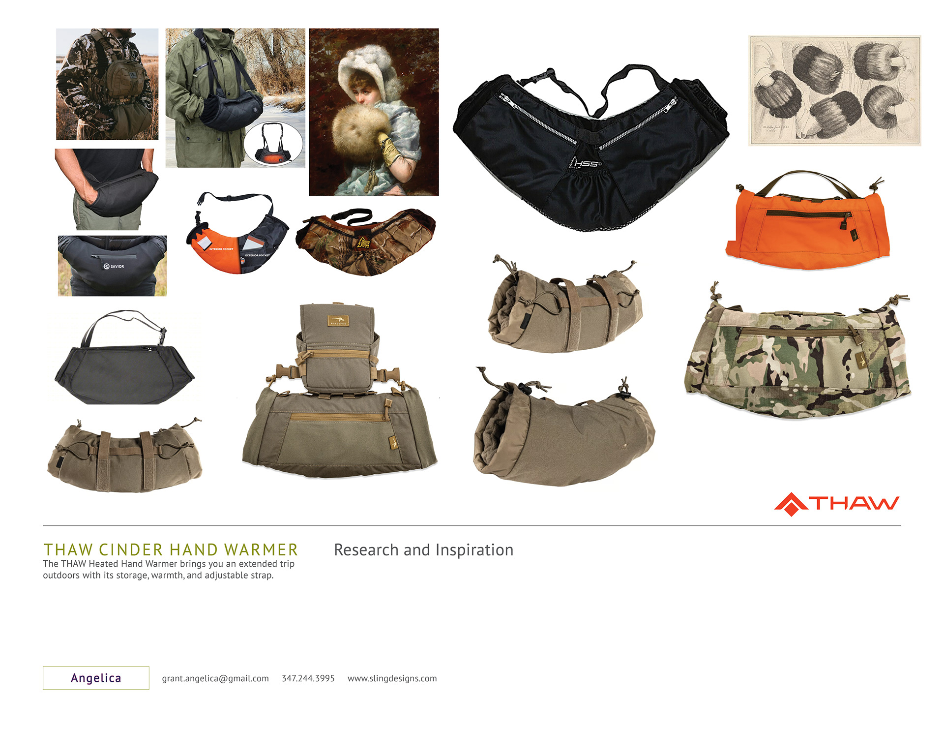Angelica Grant's Portfolio - THAW, Cinder Heated Hand Warmer