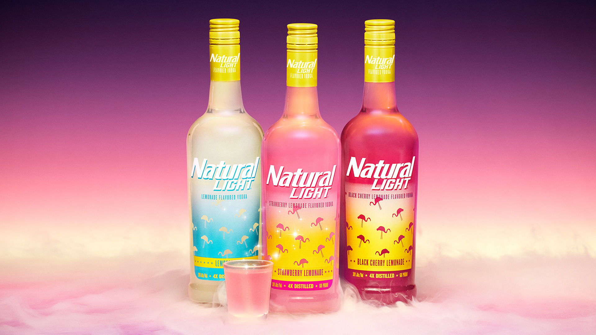 Chelsea Peterson - Natural Light Vodka TVC & Packaging