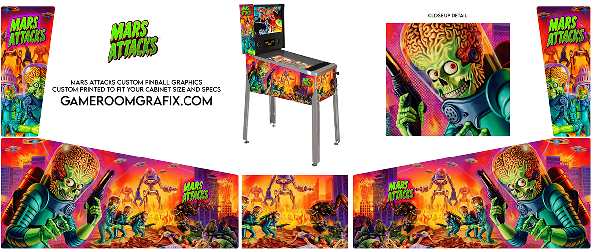 gameroomgrafix.com - PINBALL GRAPHICS
