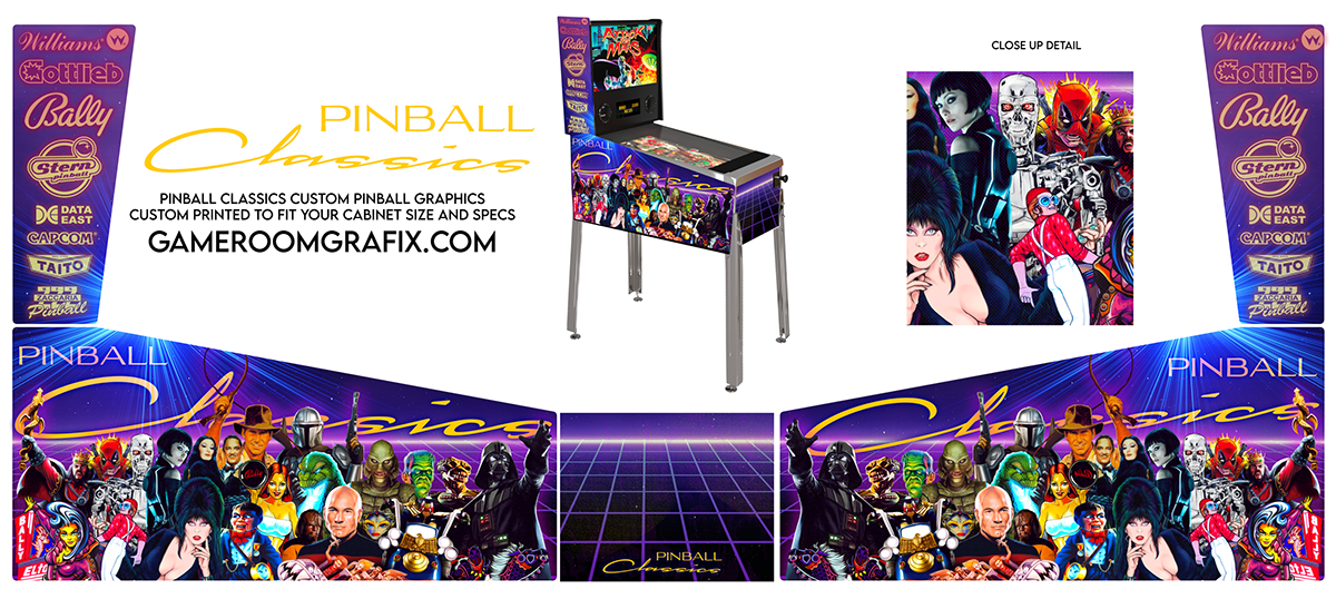 gameroomgrafix.com - PINBALL GRAPHICS
