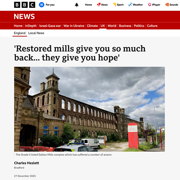 Mills Transformed - Media