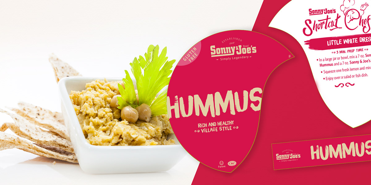 Spotlight Design - Sonny & Joe's Hummus Packaging