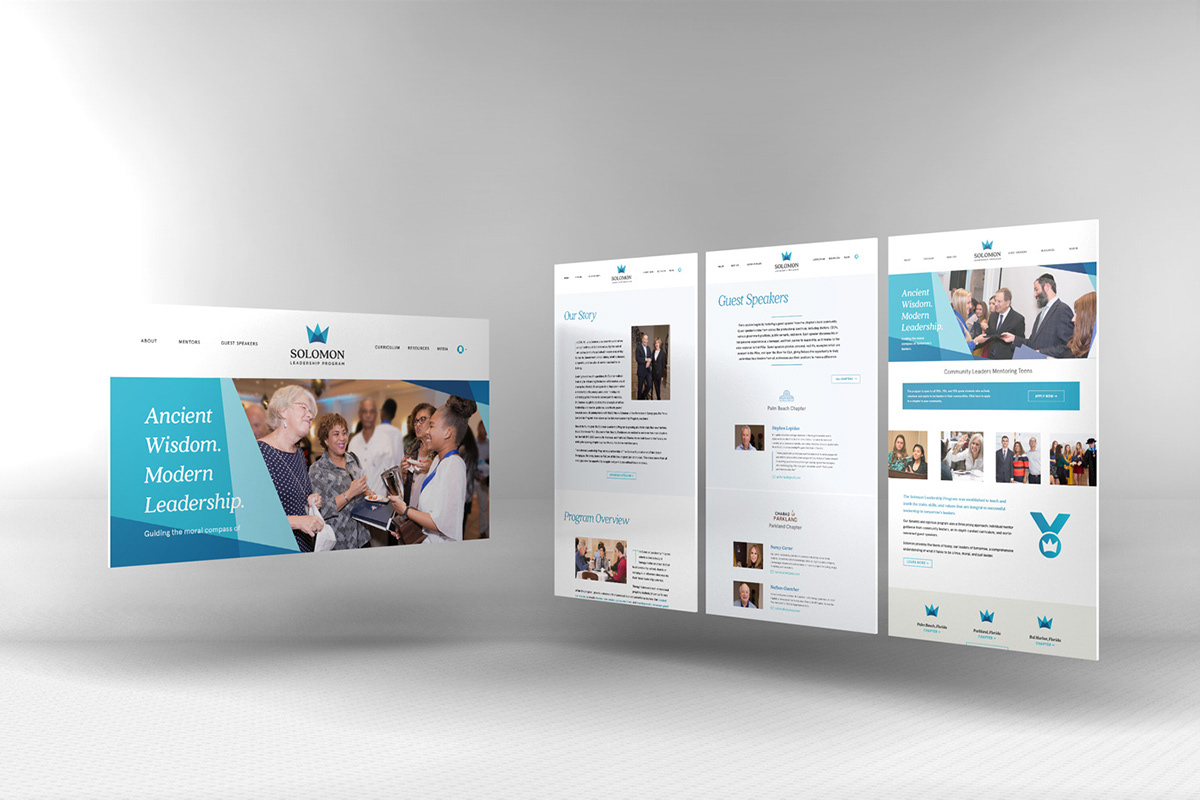 Spotlight Design - Solomon Leadership Program - Branding and Website
