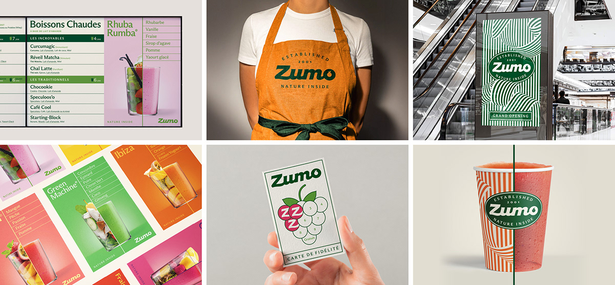 Kai Matthiesen - Graphic Design Studio - Zumo Jus&Smoothies