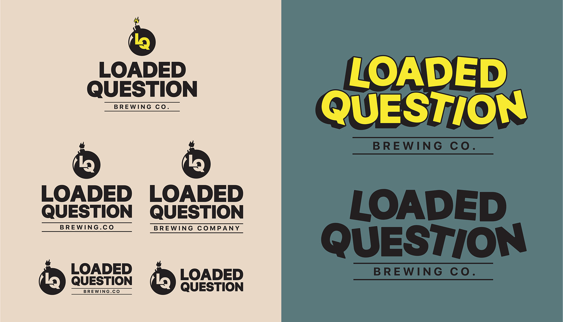 Things by Josh - Loaded Question Brewing Co. - Branding