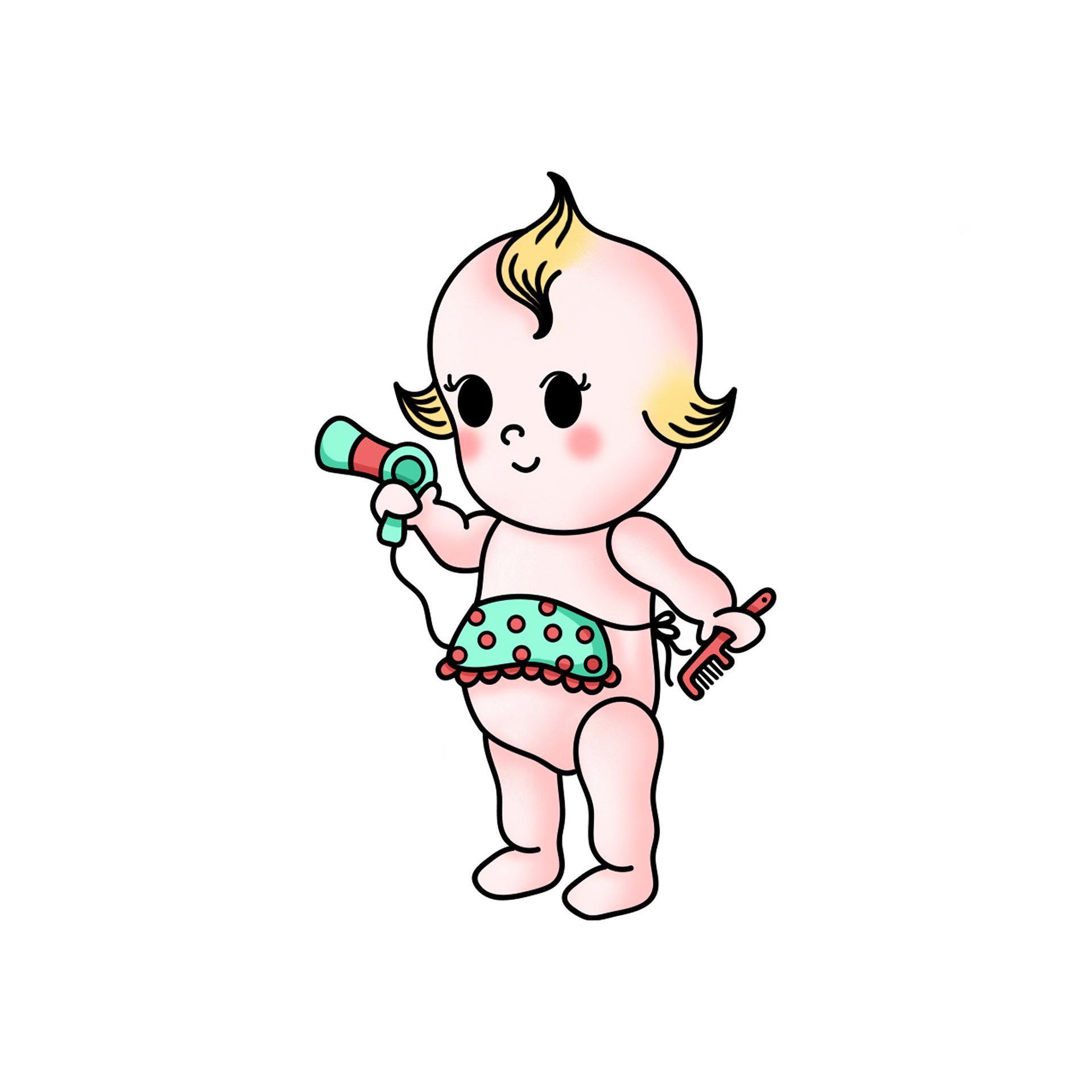 Rosa Maria Renova - Kewpie (Logo Design)