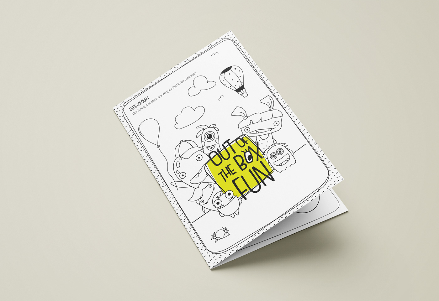 Muge Yavas - Graphic and UX/UI Designer - OUT OF THE BOX FUN \ BOOKLET ...