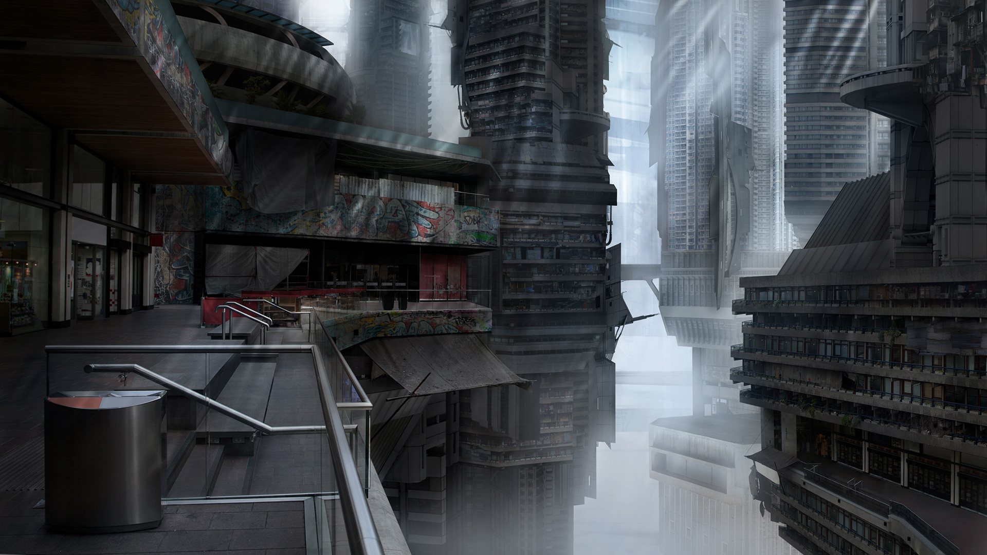 Tim Byrne - Personal Projects - Matte painting