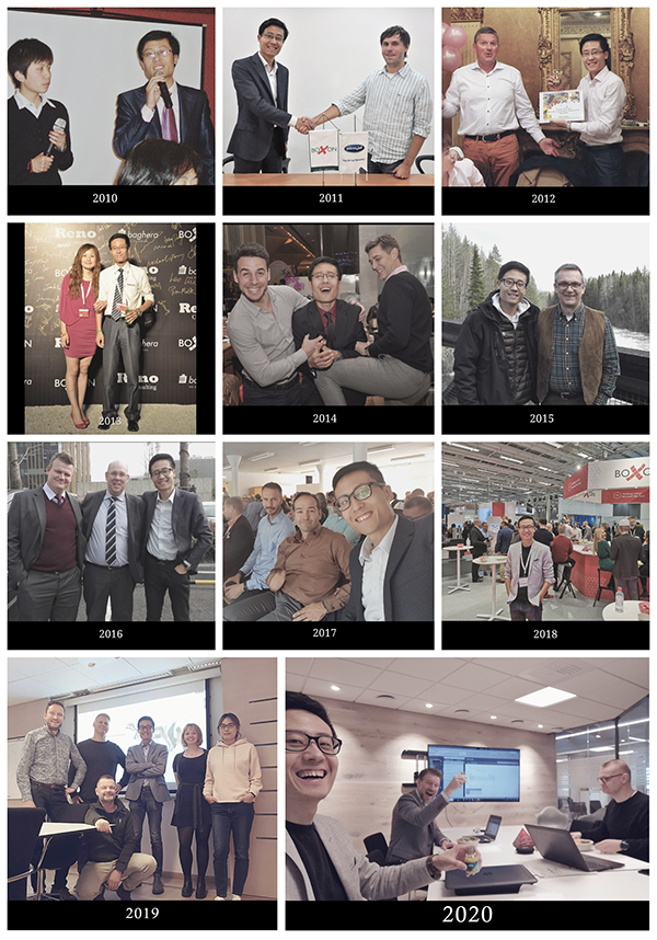 Steven Jiang - 10th work anniversary at Boxon