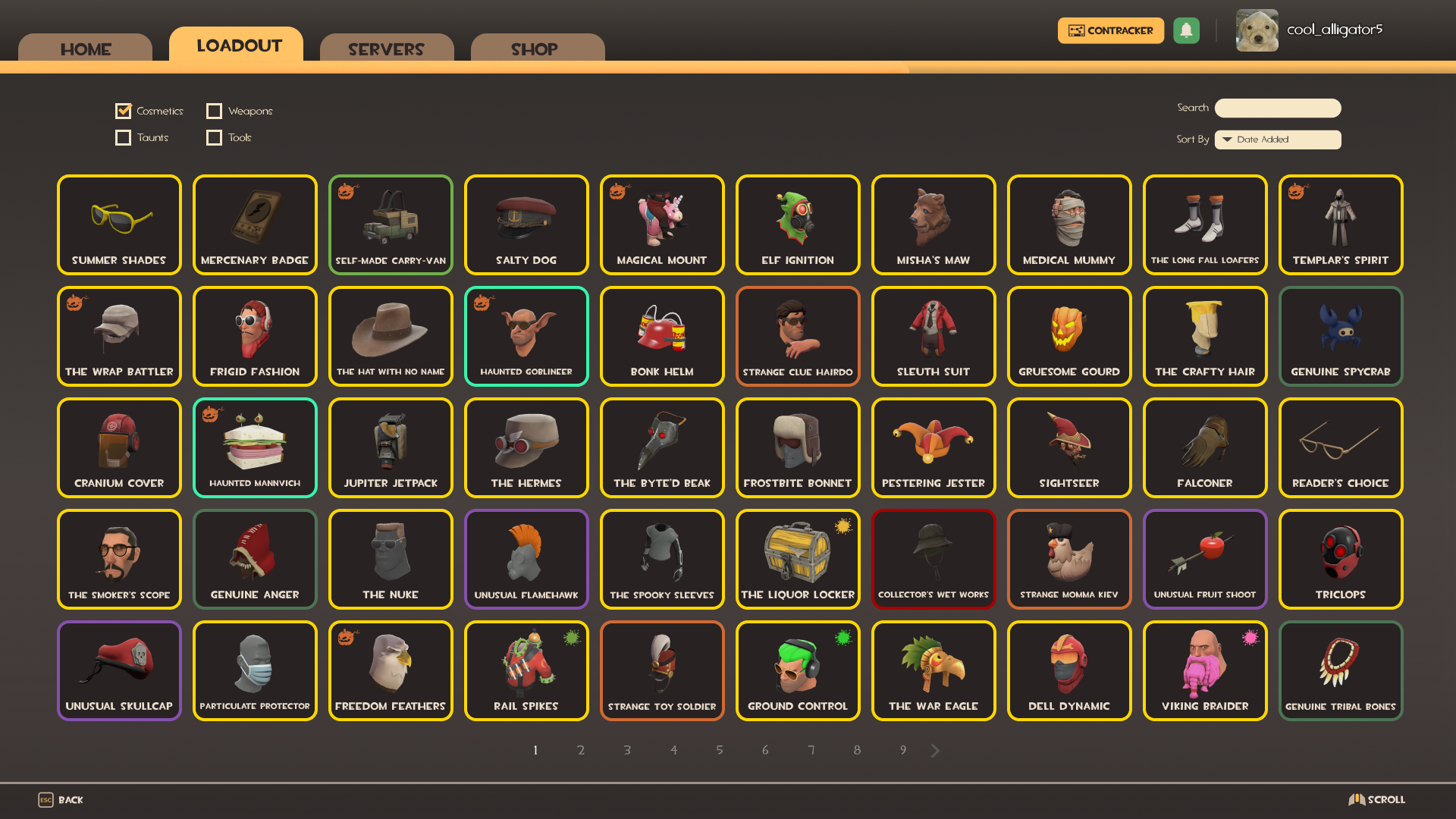 Christopher Conde - Team Fortress 2 Fan UI/UX