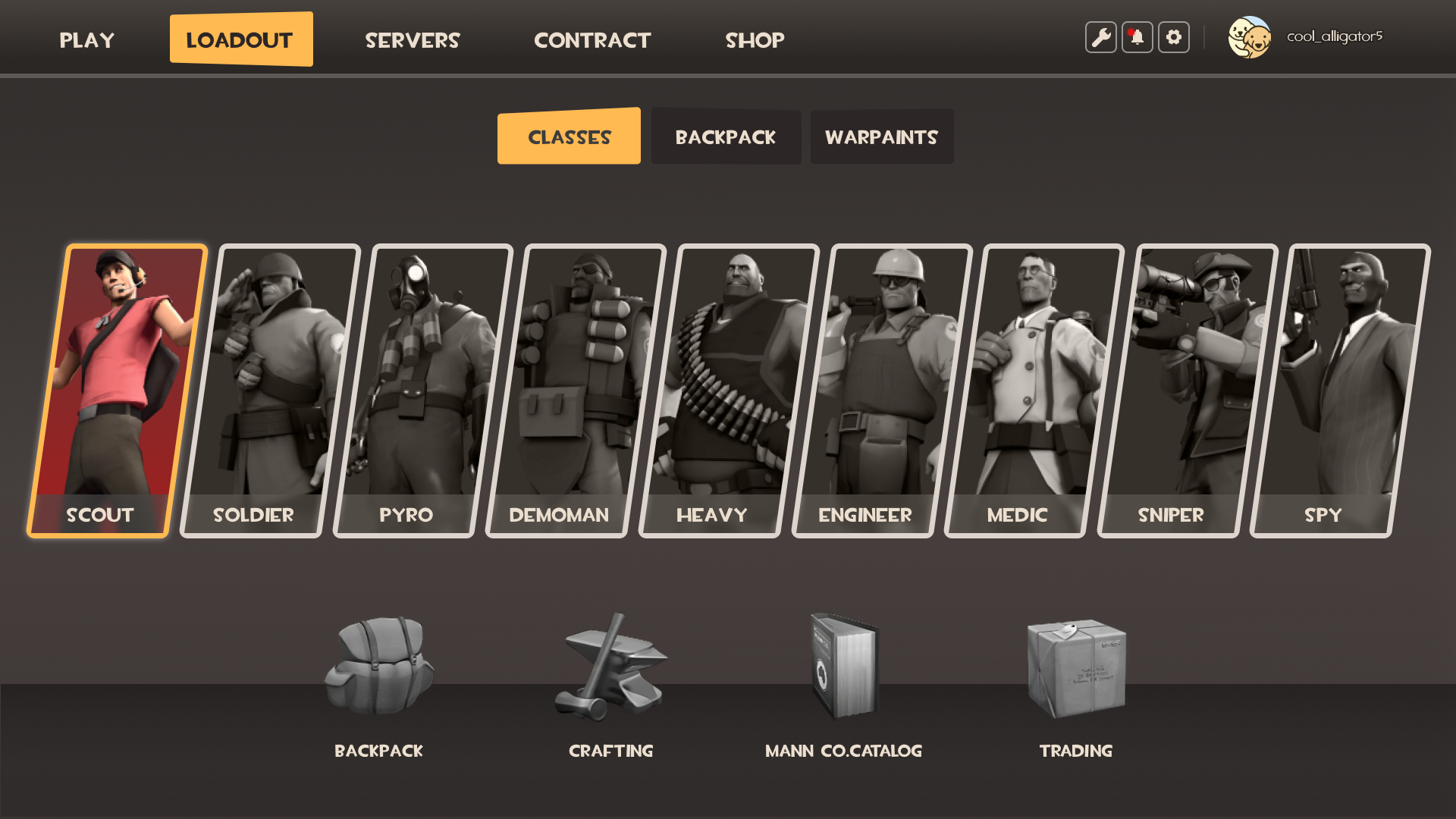 Christopher Conde - Team Fortress 2 Fan UI/UX