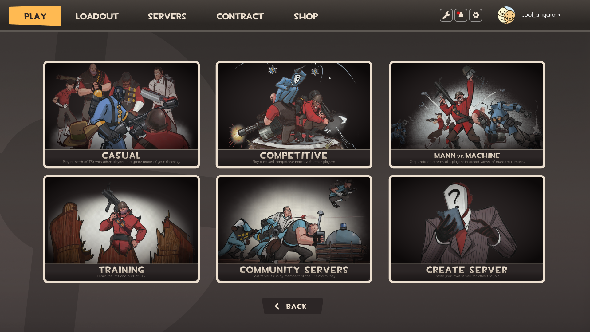 Christopher Conde - Team Fortress 2 Fan UI/UX