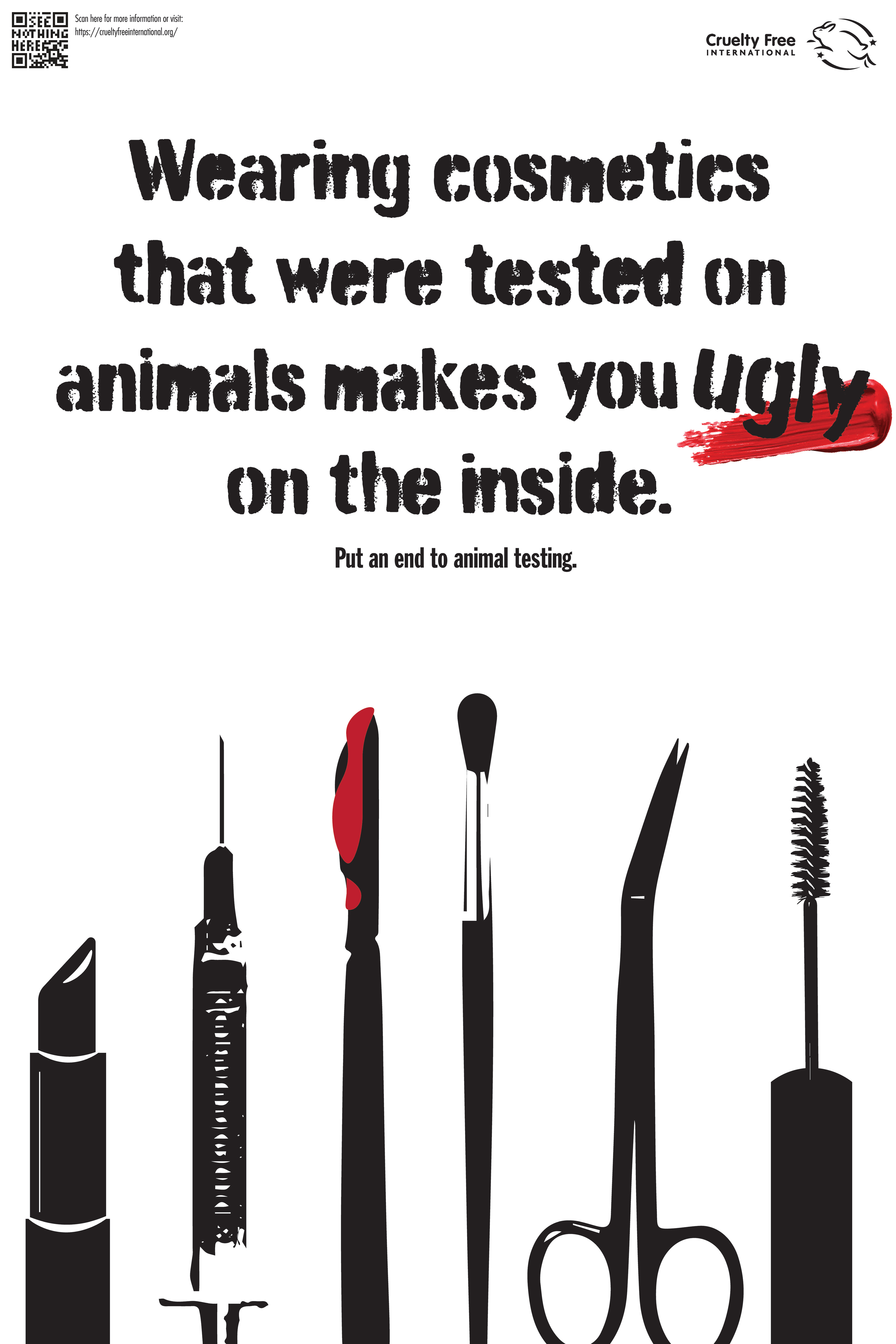 olivia corvelli - Animal Testing Awareness Posters