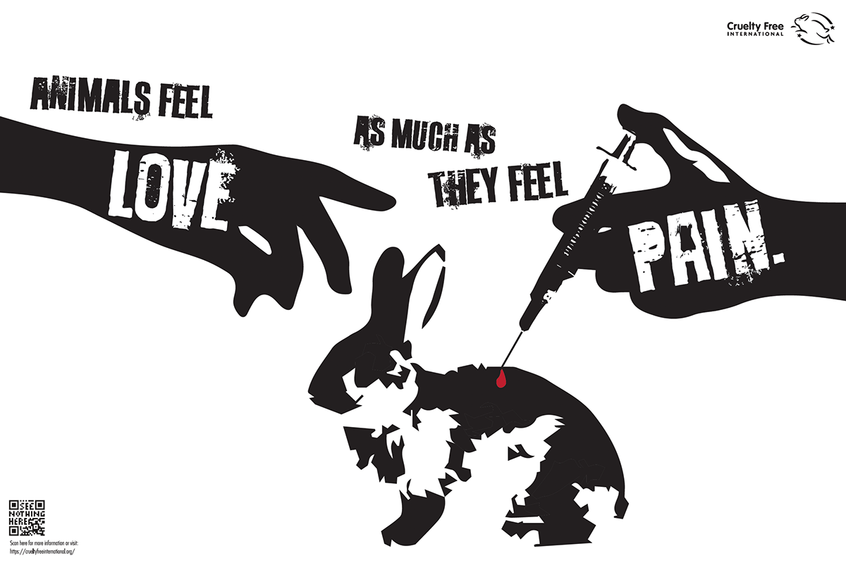 olivia corvelli - Animal Testing Awareness Posters