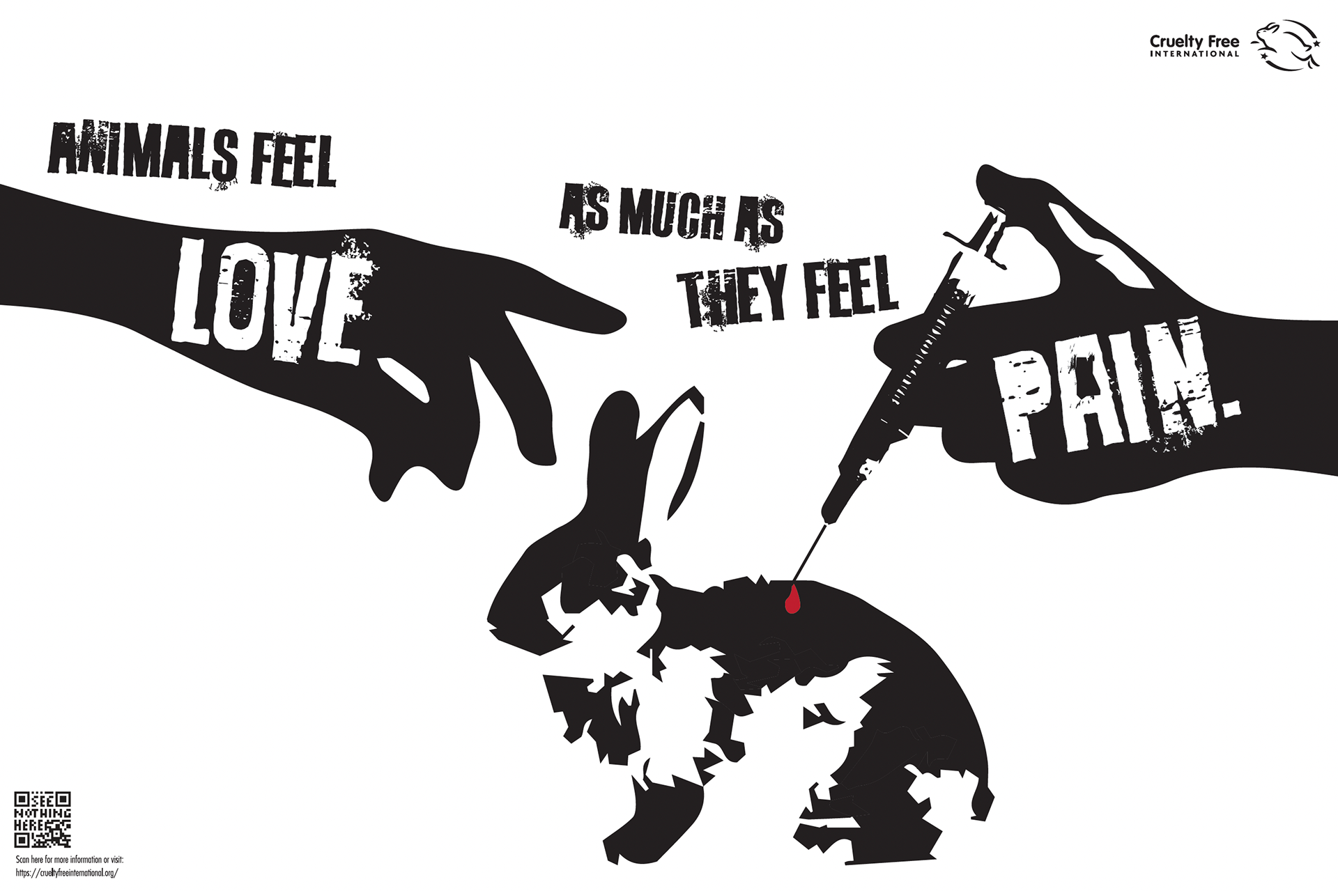 olivia corvelli - Animal Testing Awareness Posters