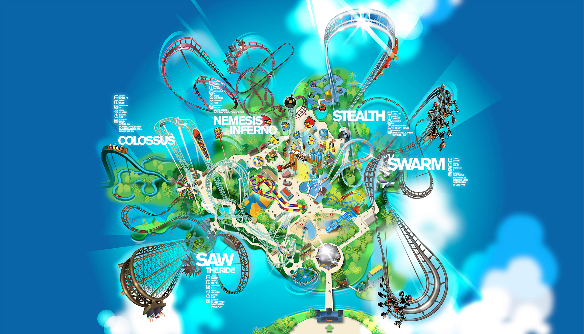 Visual Maps . - Thorpe Park