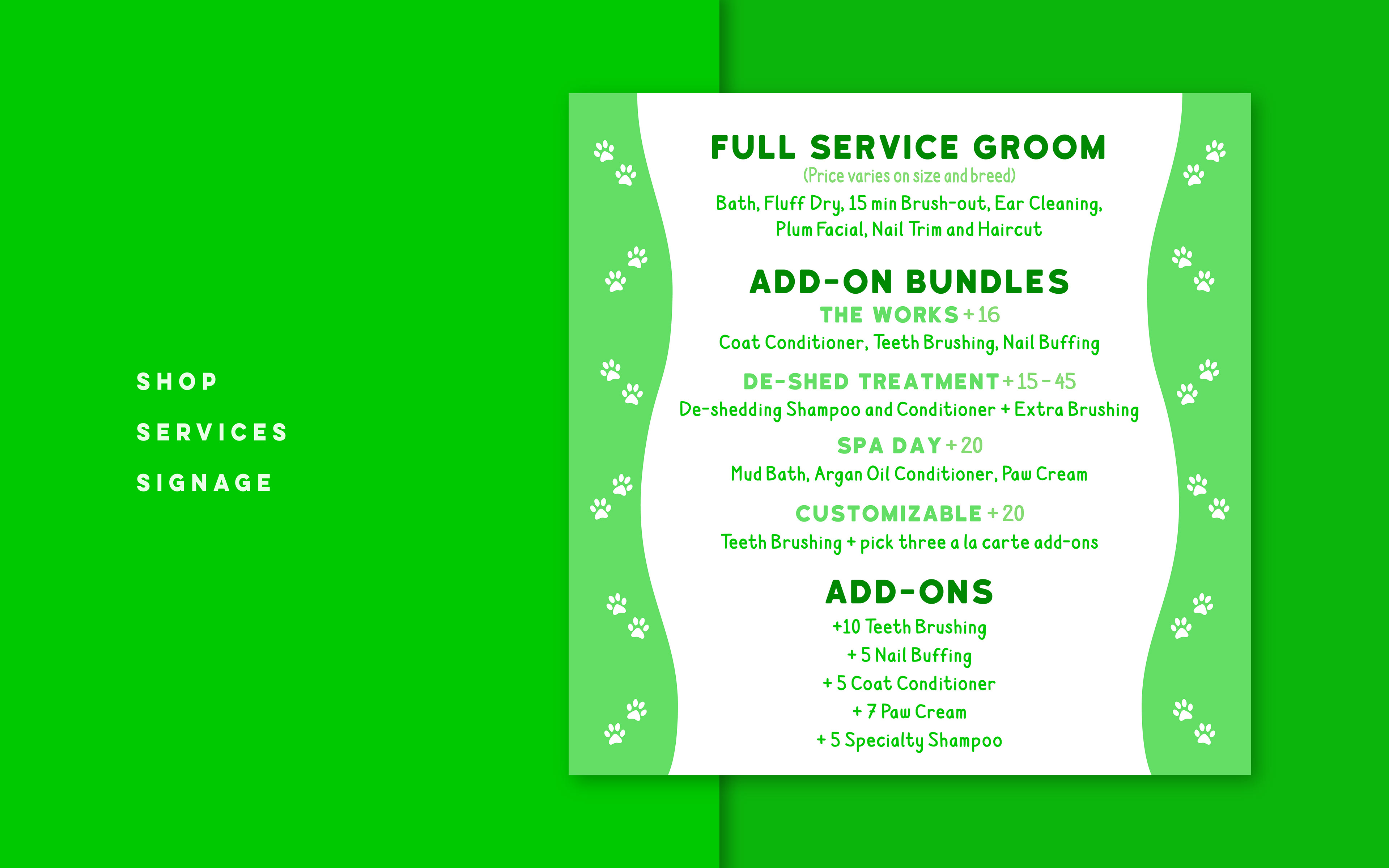 Vision Fetch - HH Print Collateral