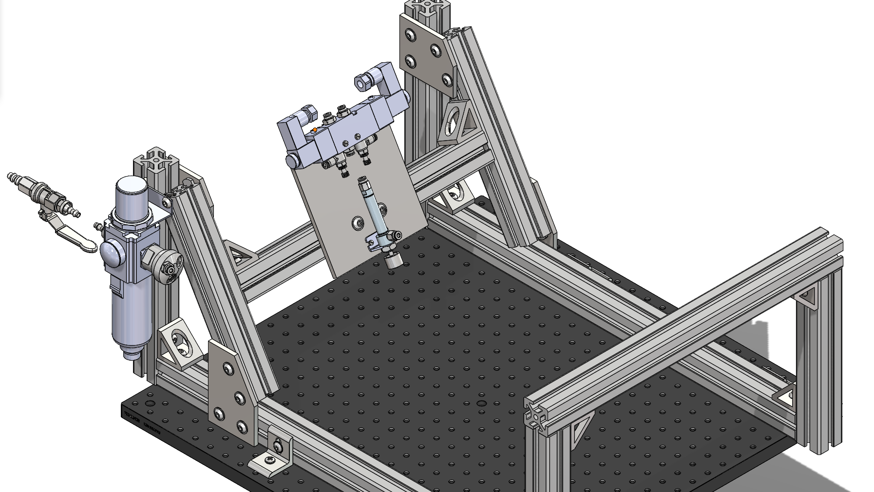 Gavin Wright - Pneumatic Cycle Tester CAD @ Synapse
