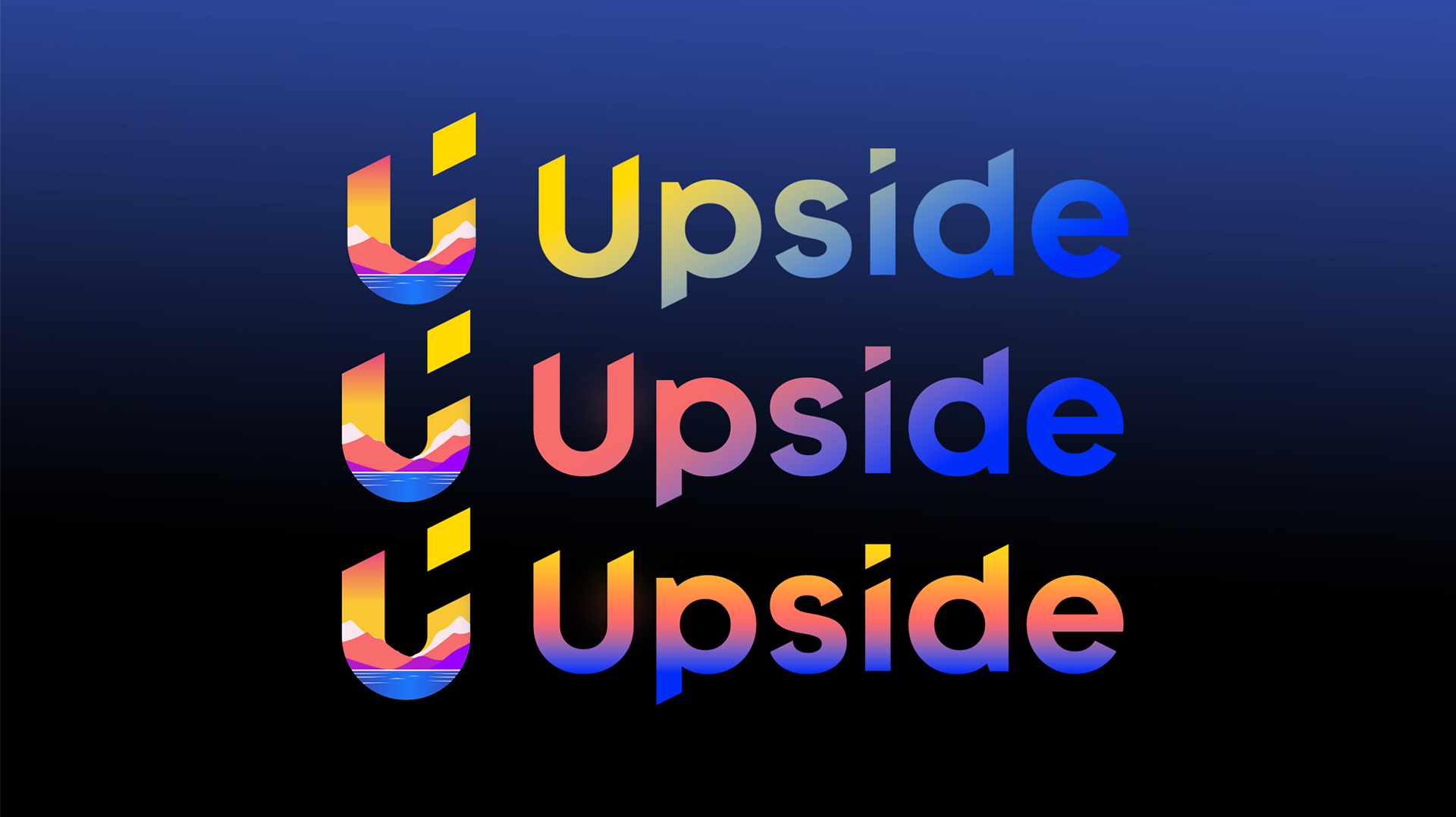 Udbhav Midha - Upside Logo Evolution