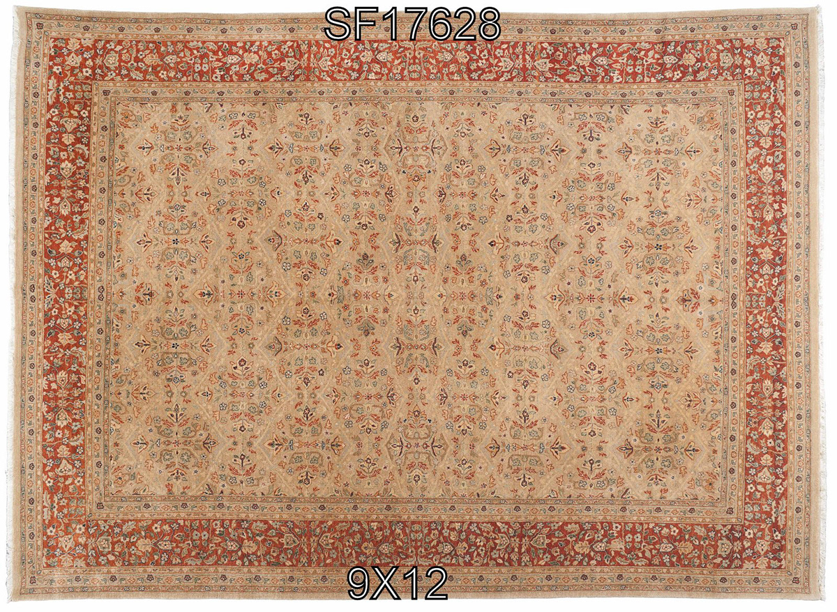 Aga John Rugs - Traditional 9' x 12'