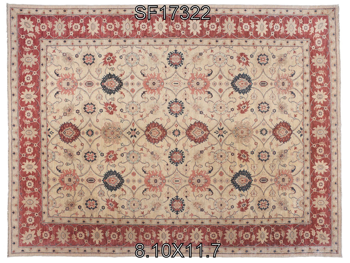 Aga John Rugs - Traditional 9' x 12'