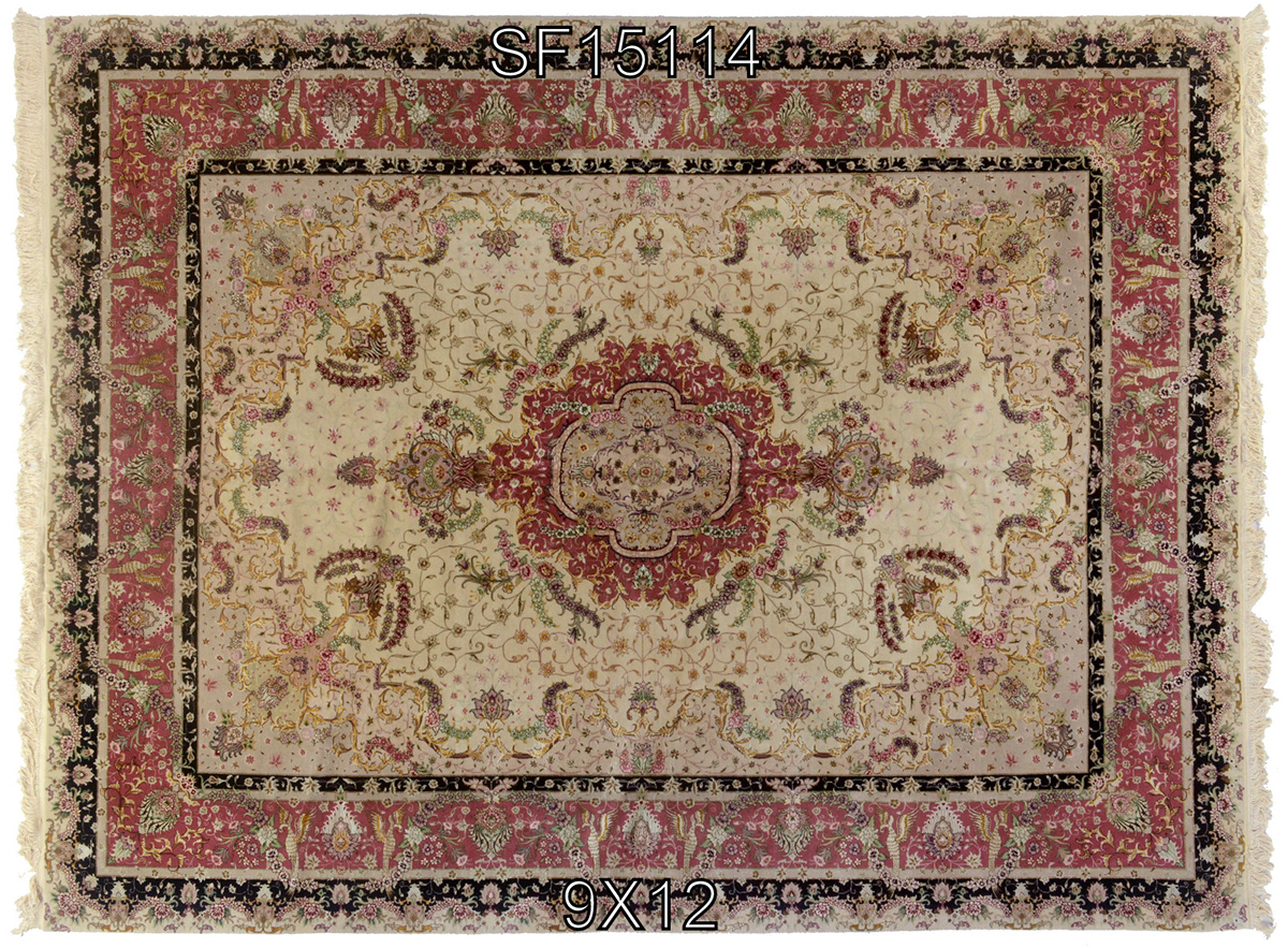 Aga John Rugs - Traditional 9' x 12'