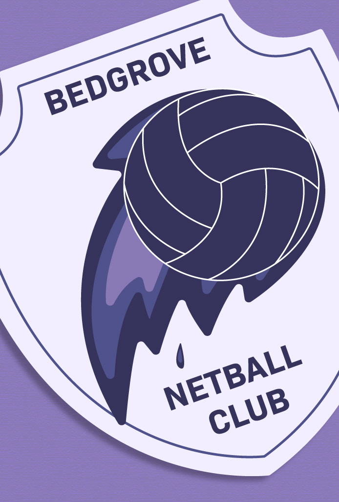 Design By Lloyd - Bedgrove Netball Team Logo