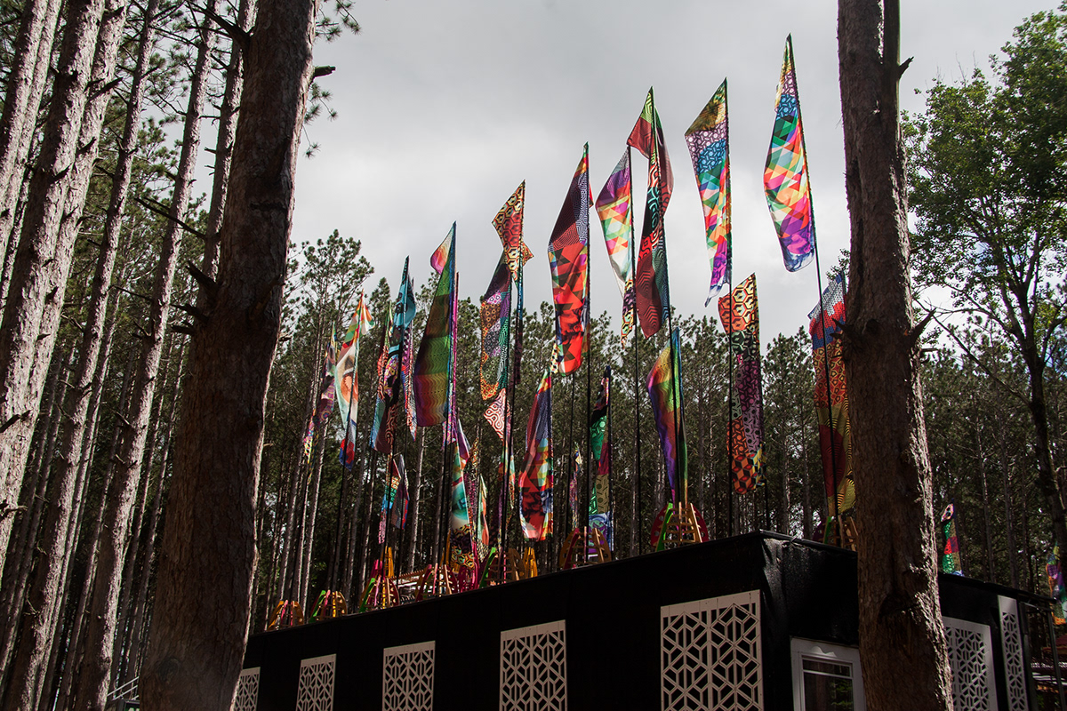suhaildesign - 2017 electric forest observatory flags