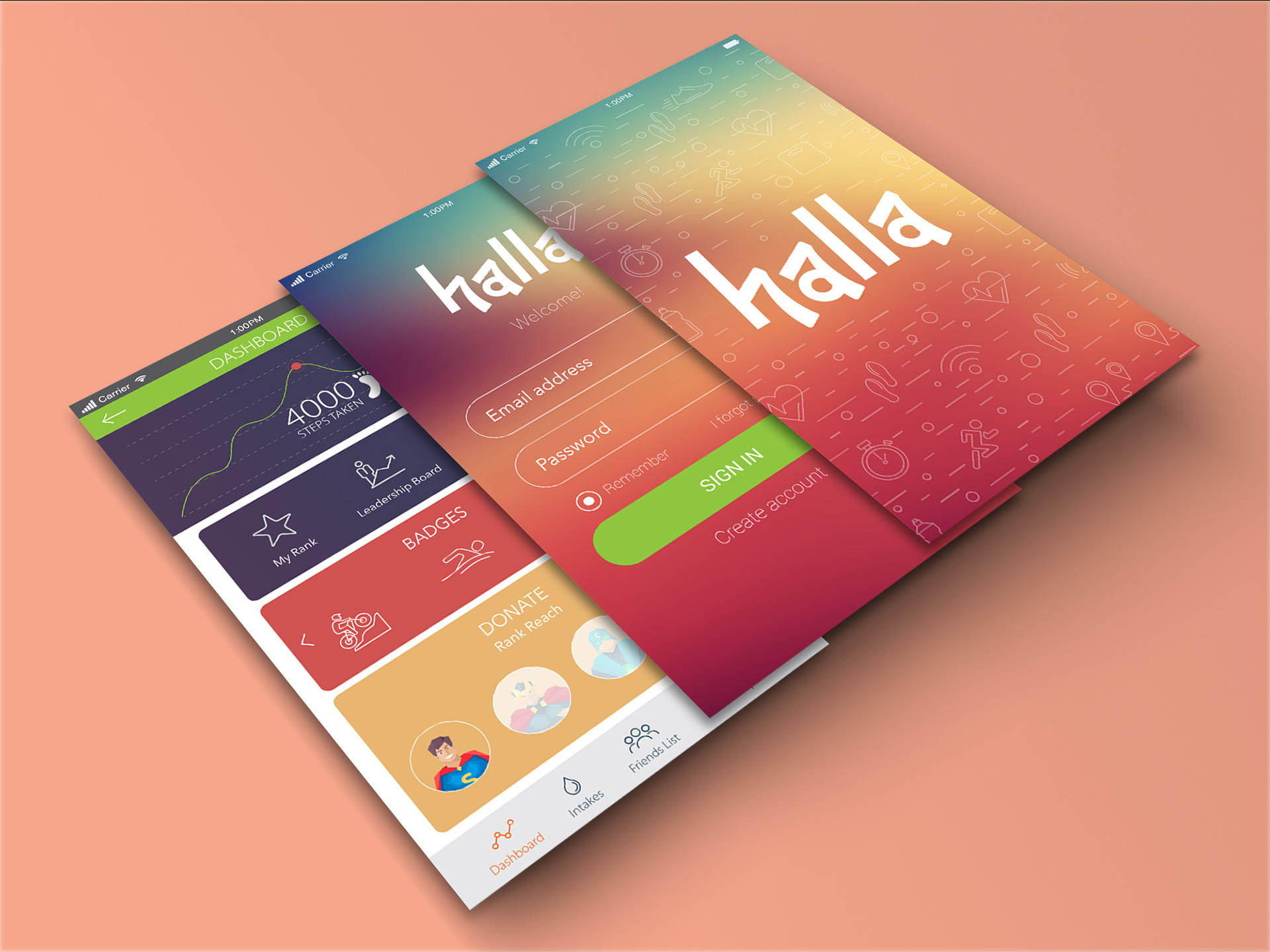 Sudarsan Thobias - Halla - UI Design