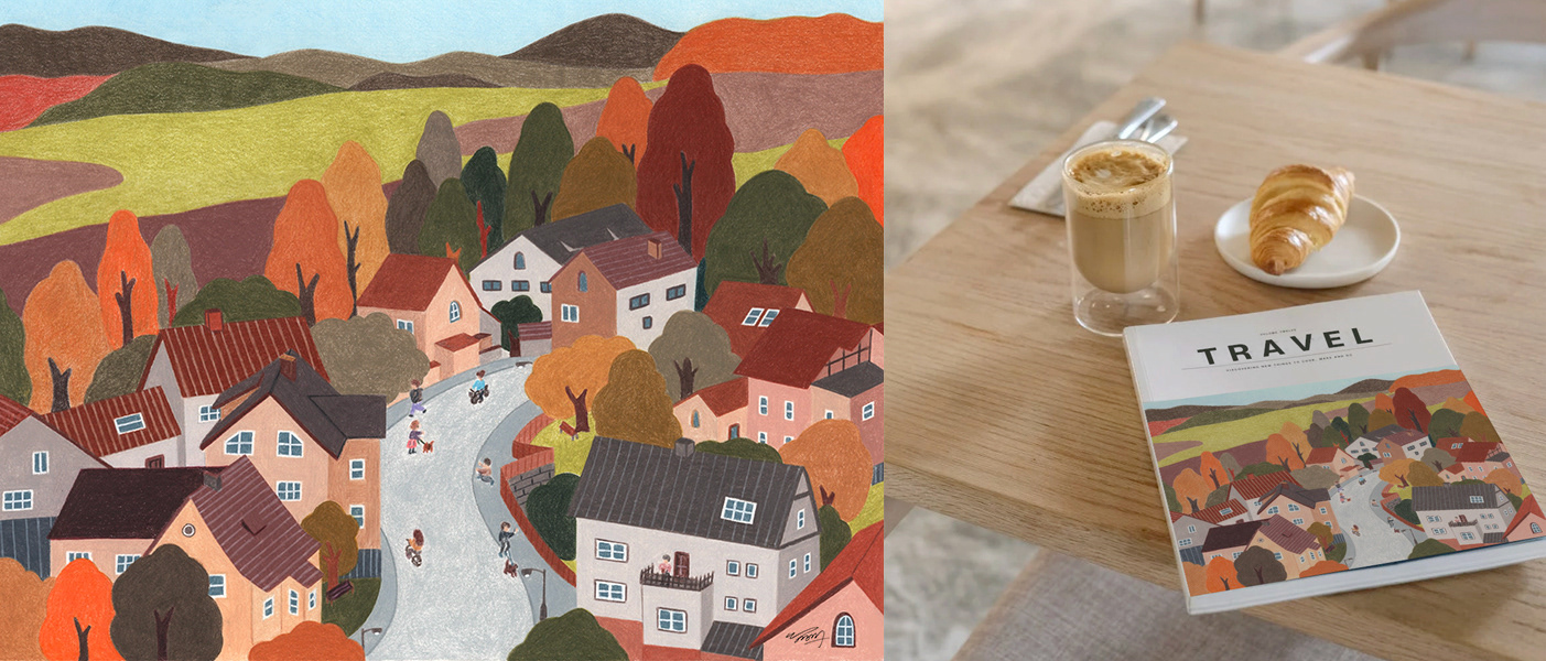 나리 일러스트레이터 & 디자이너 - Nari illustrator & designer